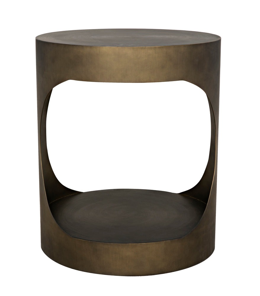 ECLIPSE ROUND SIDE TABLE | TABLE | STAG & MANOR