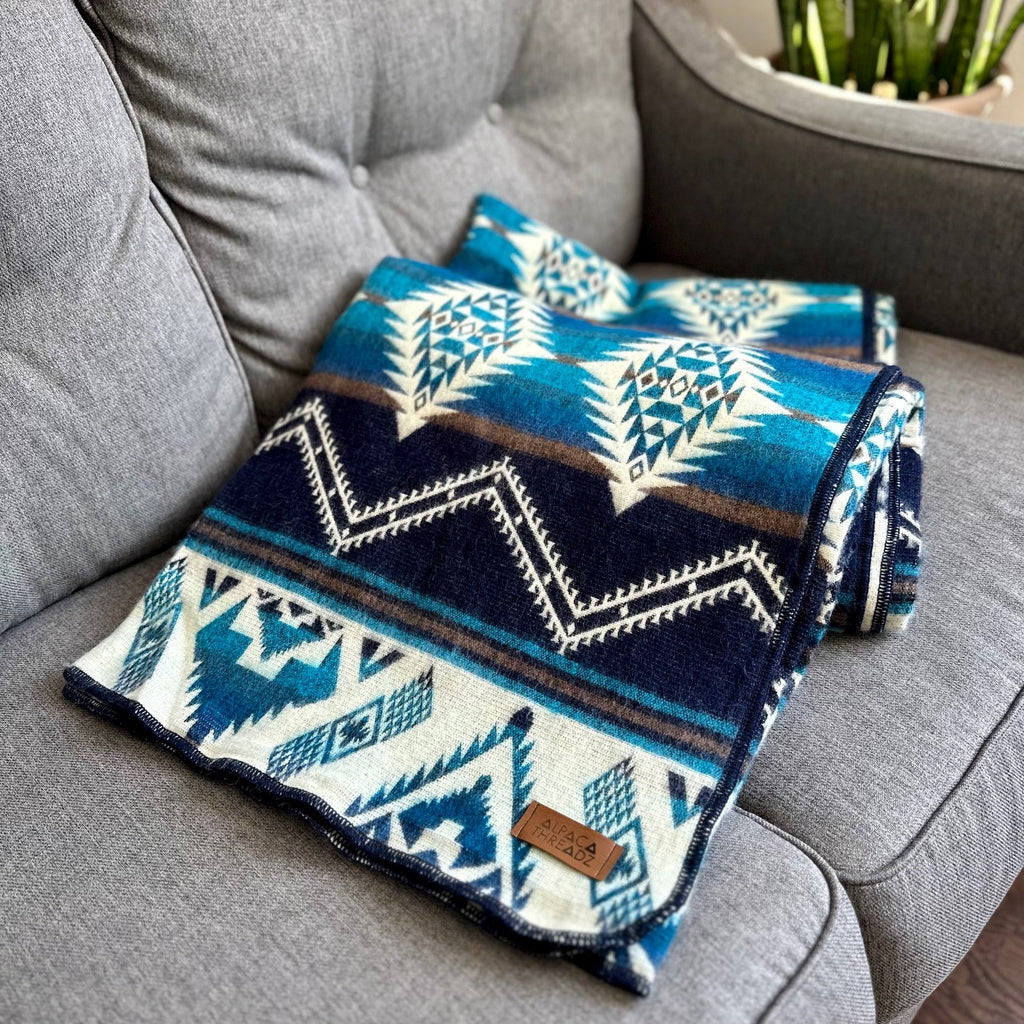 ALPACA RETRO (ECUADOR) | THROWS | STAG & MANOR