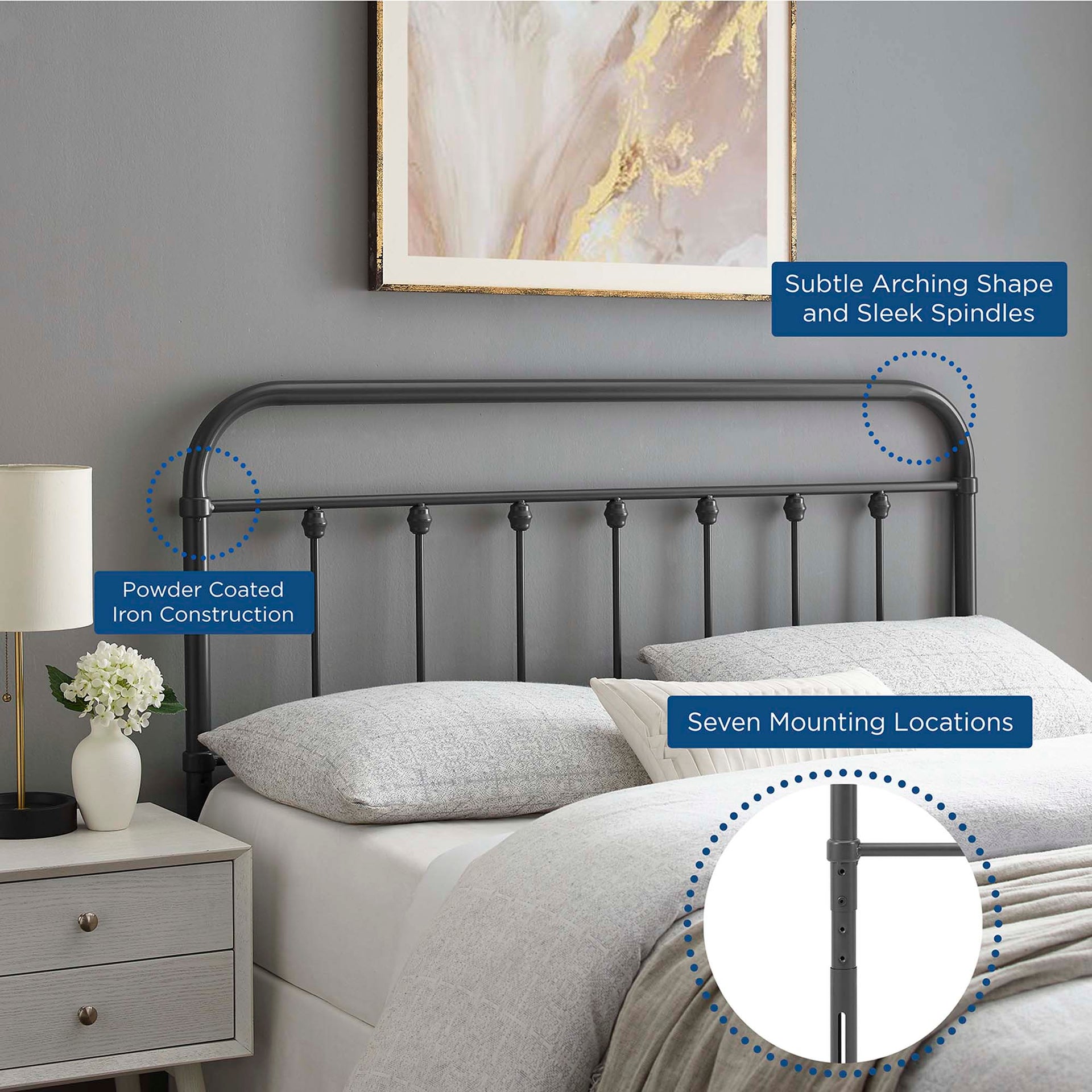SAGE HEADBOARDS | BEDROOM | STAG & MANOR