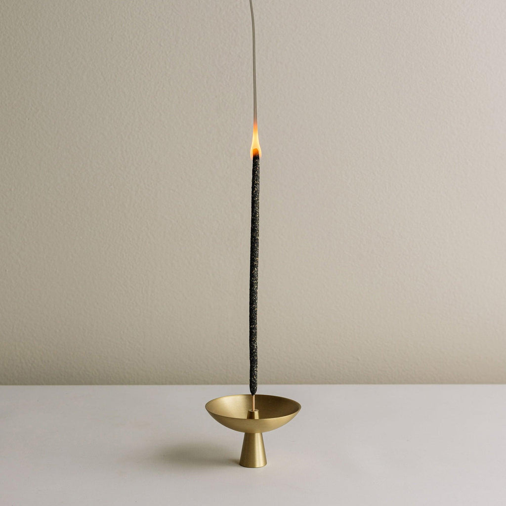 Brass Incense Holder with Ash Catcher | STAG & MANOR