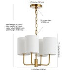 ELIAS CHANDELIER | LIGHTING | STAG & MANOR