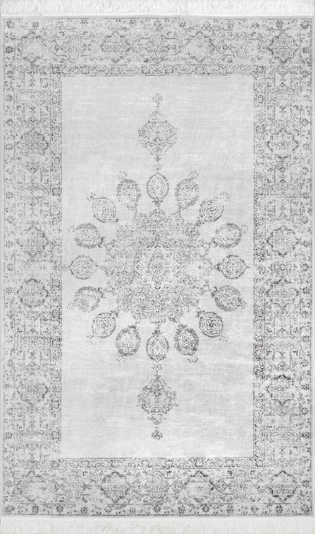 VINTAGE MEDALLION BELLA FRINGE | RUGS | STAG & MANOR