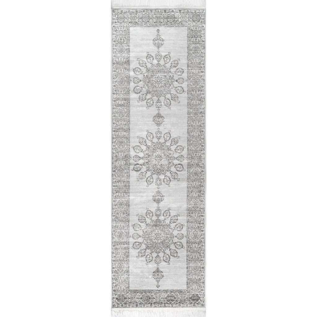 VINTAGE MEDALLION BELLA FRINGE | RUGS | STAG & MANOR