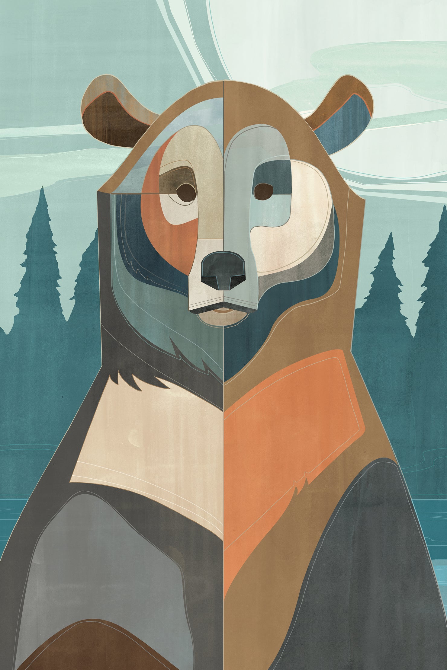 Northern Nature III by Richard Ryder | stretched canvas wall art | STAG ...