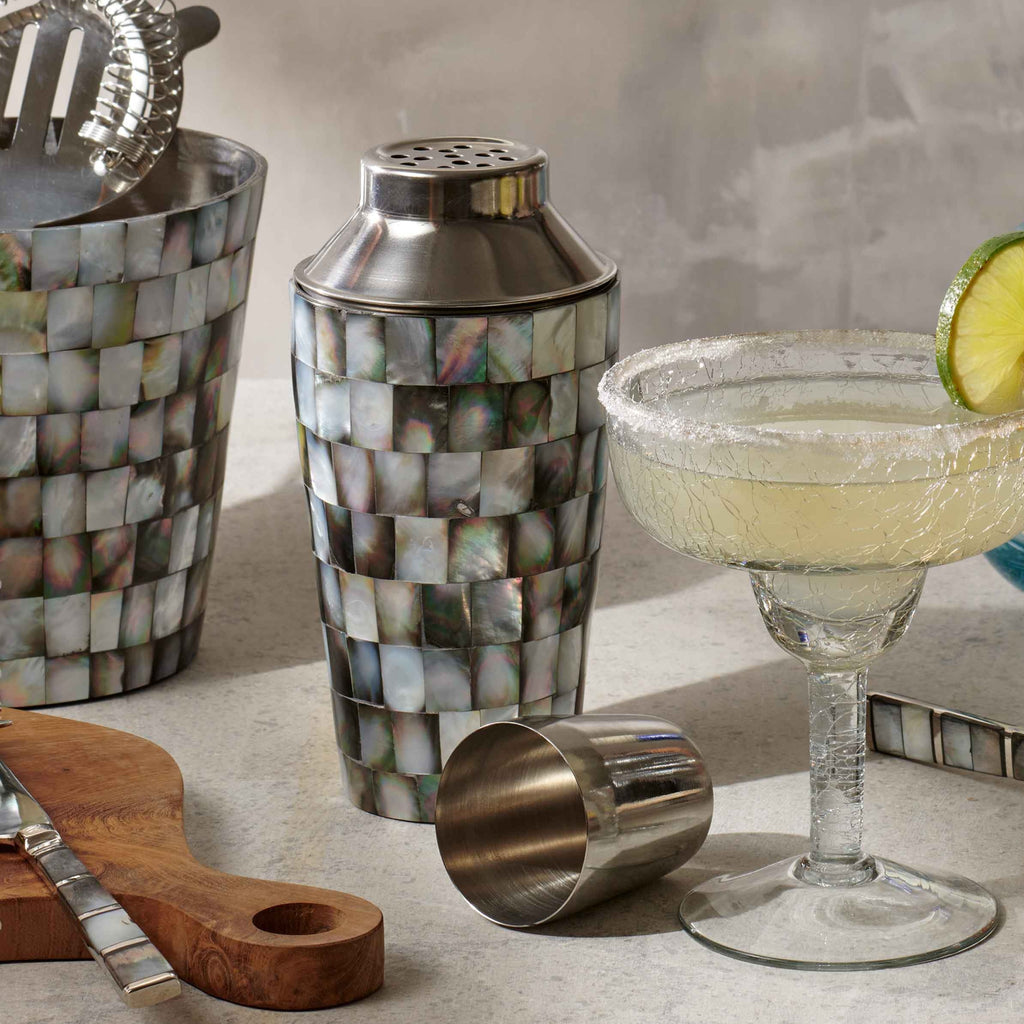 ABALON COCKTAIL SHAKER | STAG & MANOR