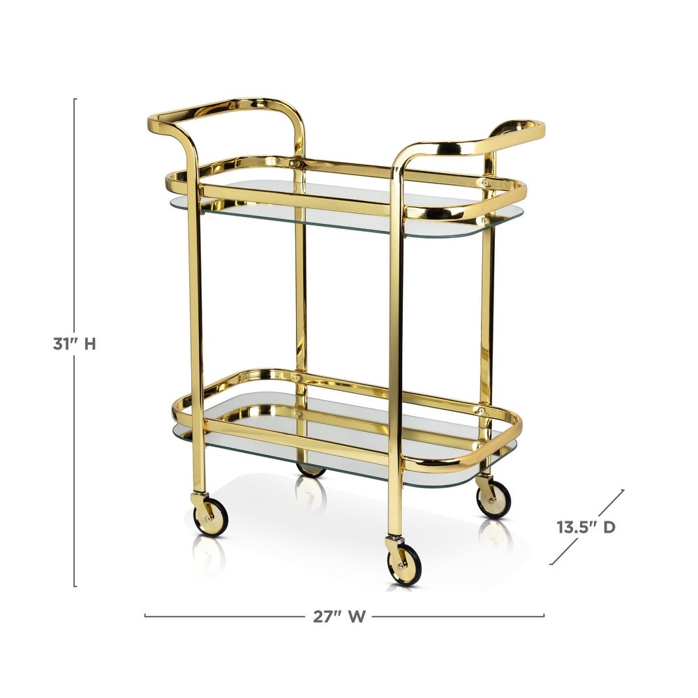 GOLD BAR CART | STAG & MANOR