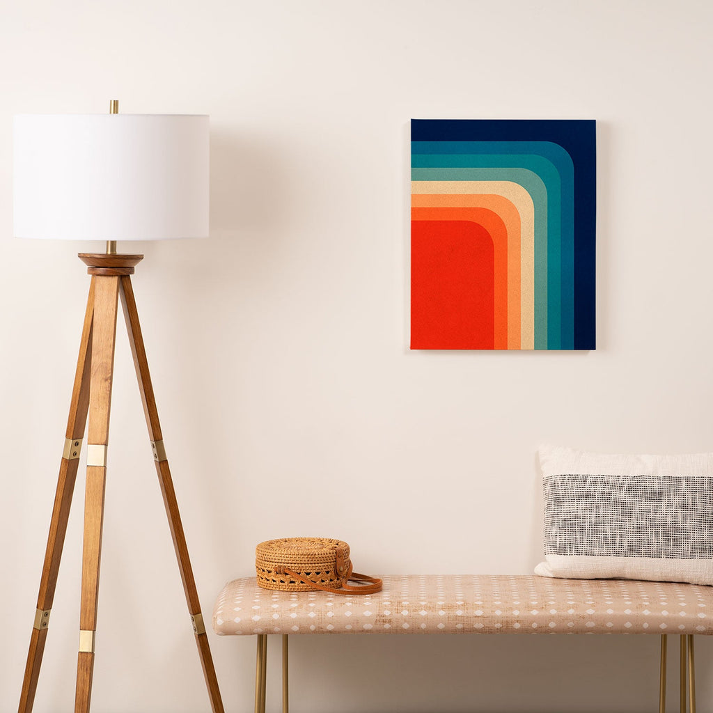 Retro 70s Color Palette III Art Canvas | STAG & MANOR