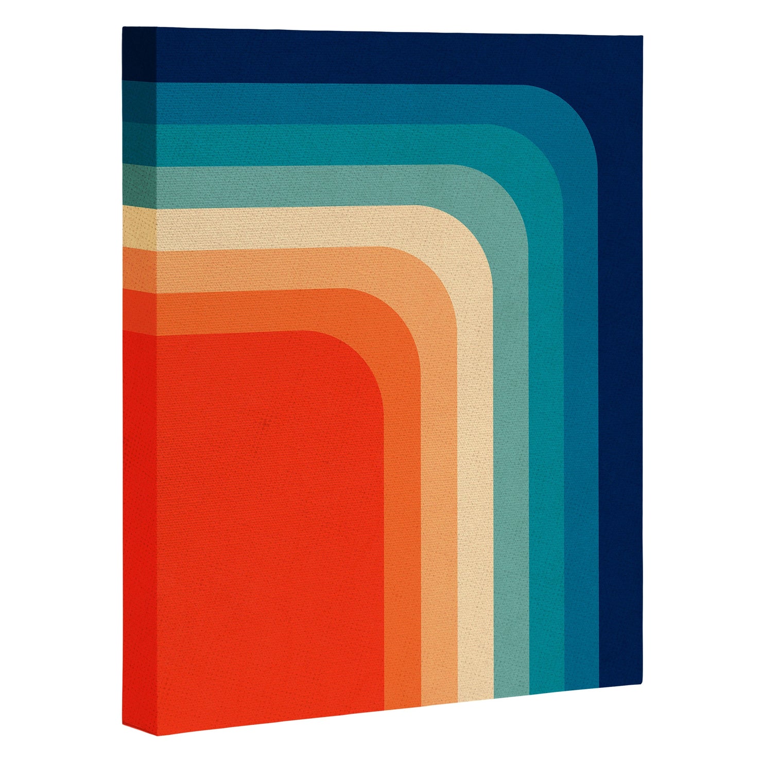 Retro 70s Color Palette III Art Canvas | STAG & MANOR