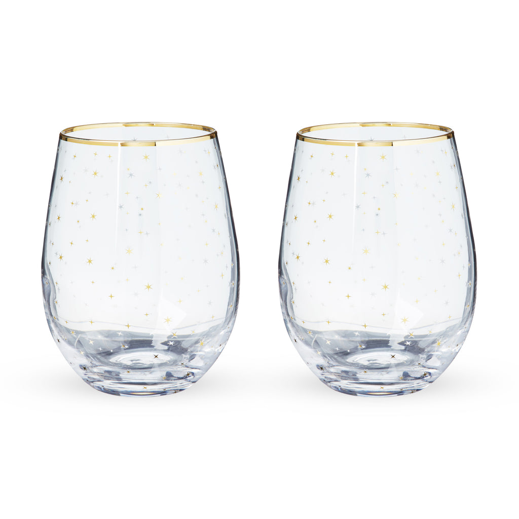 STARLIGHT STEMLESS CHAMPAGNE & WINE SETS | STAG & MANOR