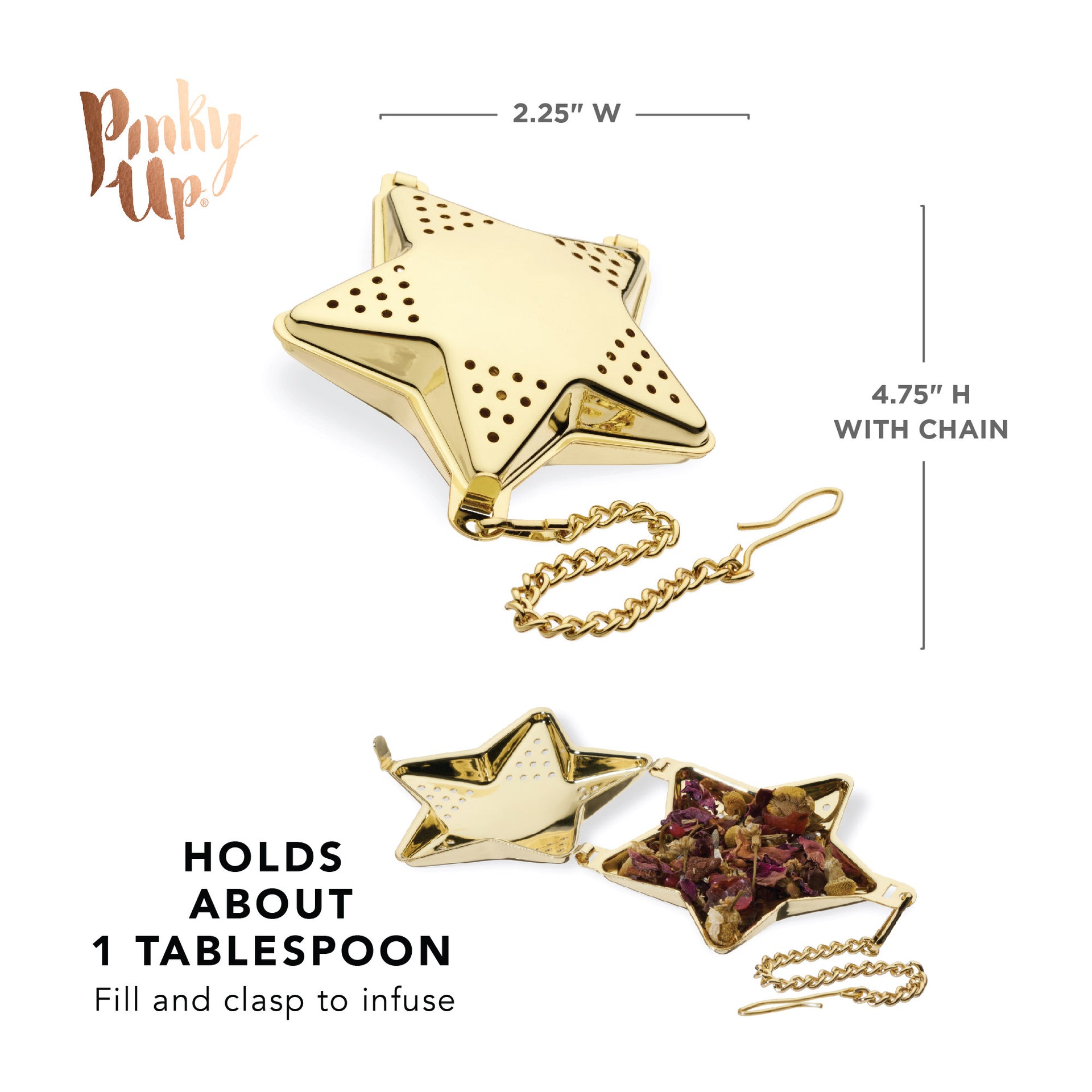 STAR SHAPED TEA INFUSER | STAG & MANOR